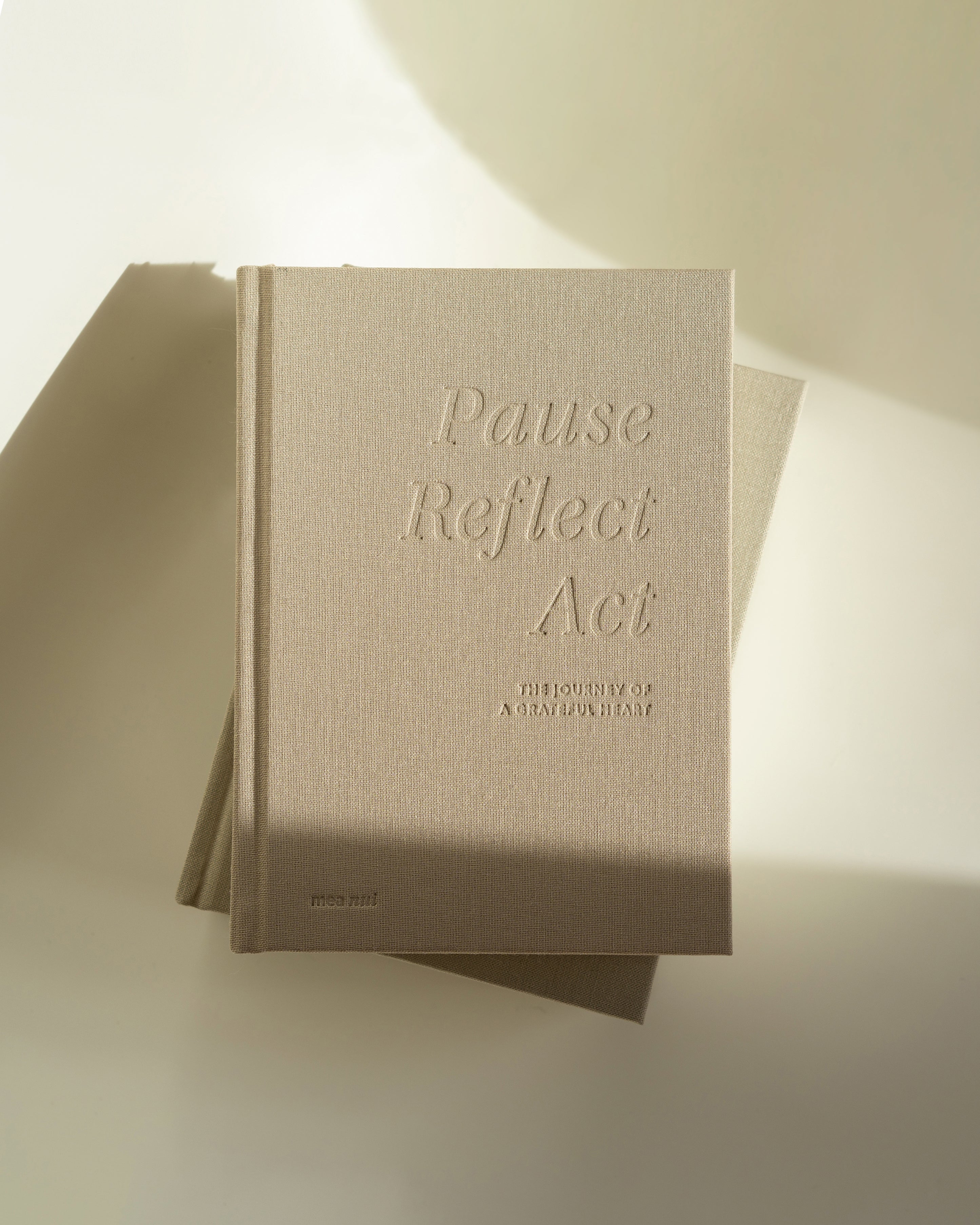 The Pause Reflect Act - Three Year Gratitude Journal – mea nui