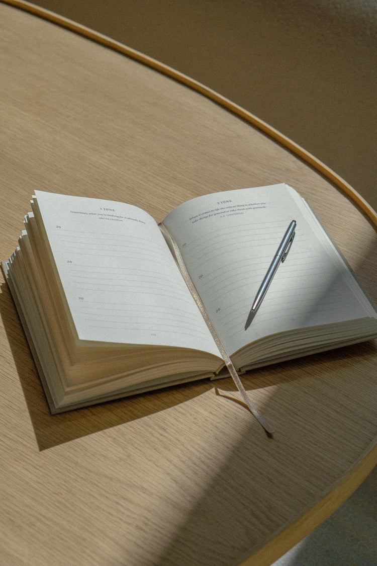 The Pause Reflect Act - Three Year Gratitude Journal – mea nui