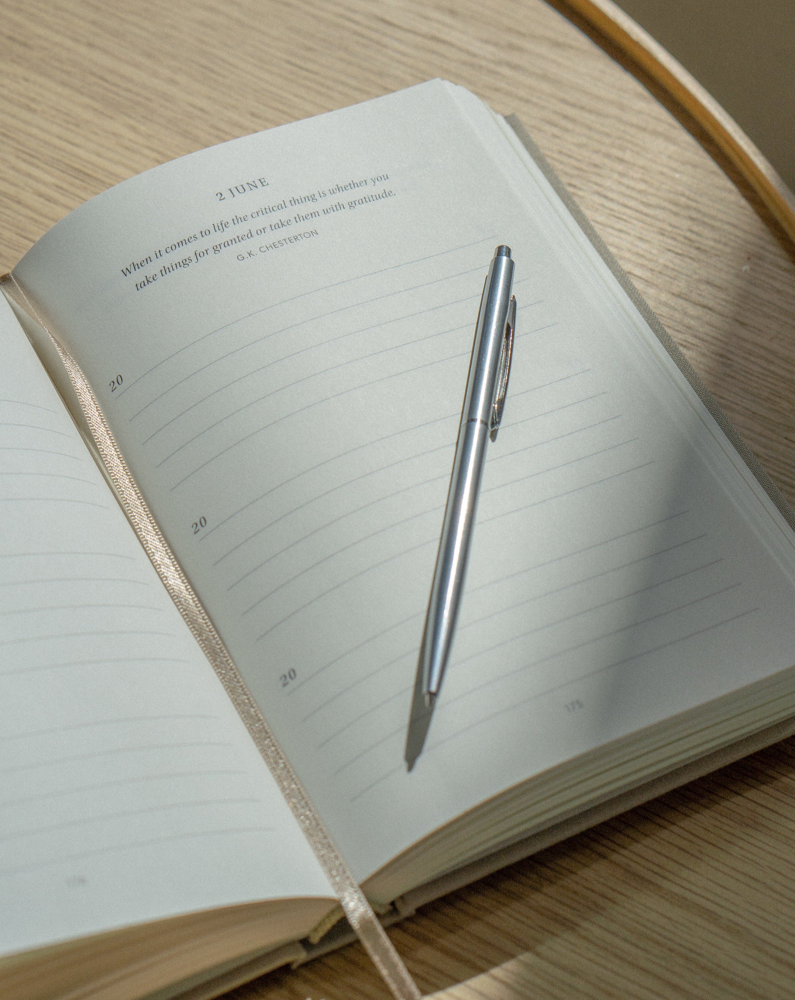 The Pause Reflect Act - Three Year Gratitude Journal – mea nui